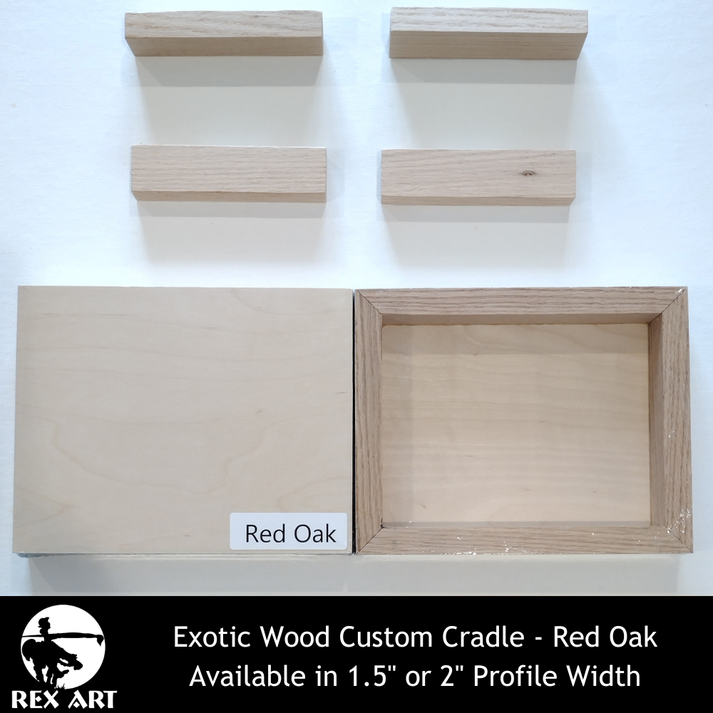 Custom Sized Cradled Wood Panels | Rex Art Supplies