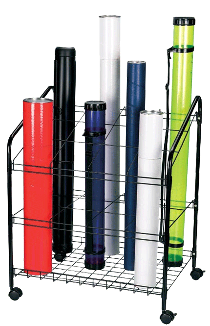 Alvin Tubular Roll File - 12 Openings | Rex Art Supplies