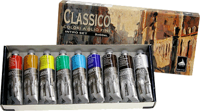 Maimeri Classico Oil Intro Set of 9 - Size: 60ml | Rex Art Supplies